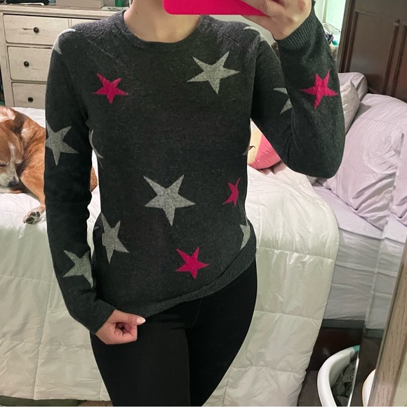 Philosophy | Sweaters | Nwt Philosophy Cashmere Dark Gray Sweater With ...